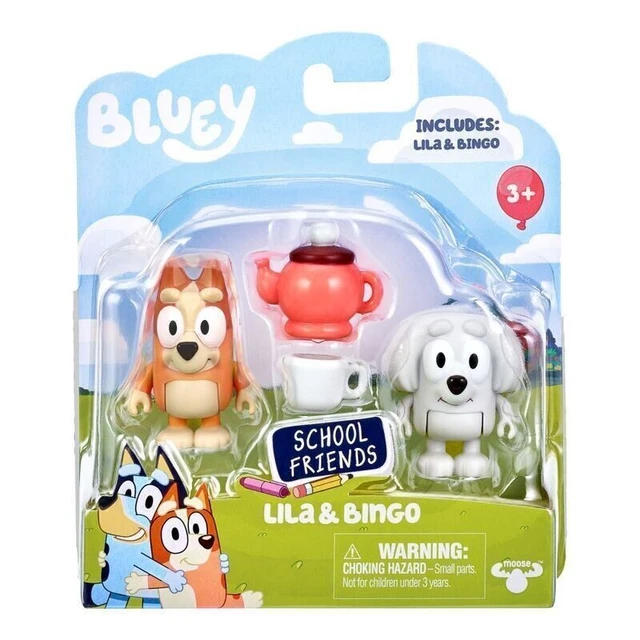 BLUEY MINI FIGURE Choose THE TERRIERS, BLUEY & WINTON or LILA & BINGO ...