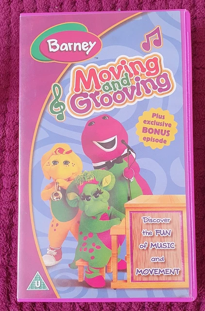 BARNEY - MOVING and Grooving VHS £5.00 - PicClick UK