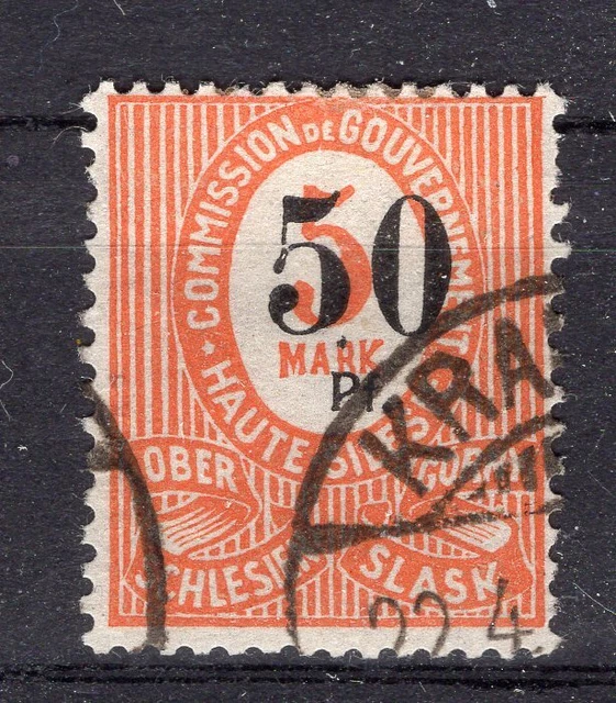 HAUTE-SILÉSIE 12AVA IMPECCABLE Timbré BPP ( BA0124 EUR 72,76 - PicClick FR