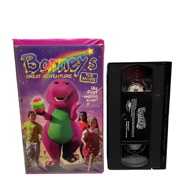 BARNEY - BARNEYS Great Adventure: The Movie VHS 1998 Classic Cartoon ...