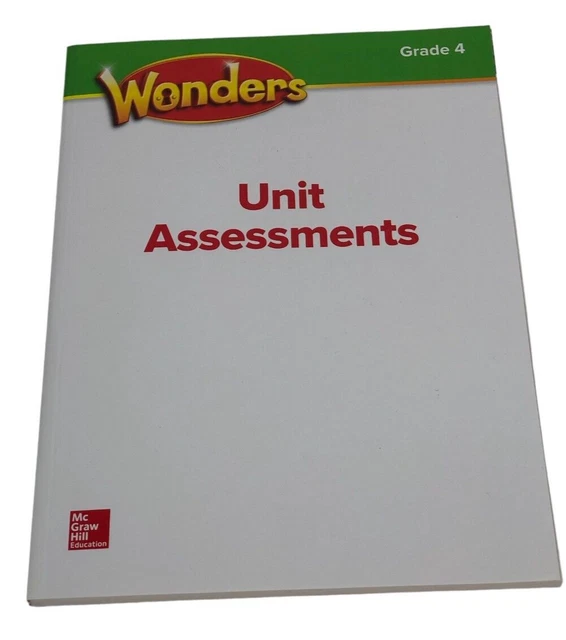 NEW WONDERS READING Grade 4 Unit Assessments 2020 Homeschool Comprehend ...