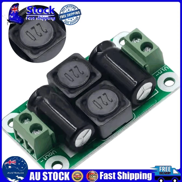 DC POWER FILTER Board Class D Power Amplifier Module EMI Suppression(4A ...