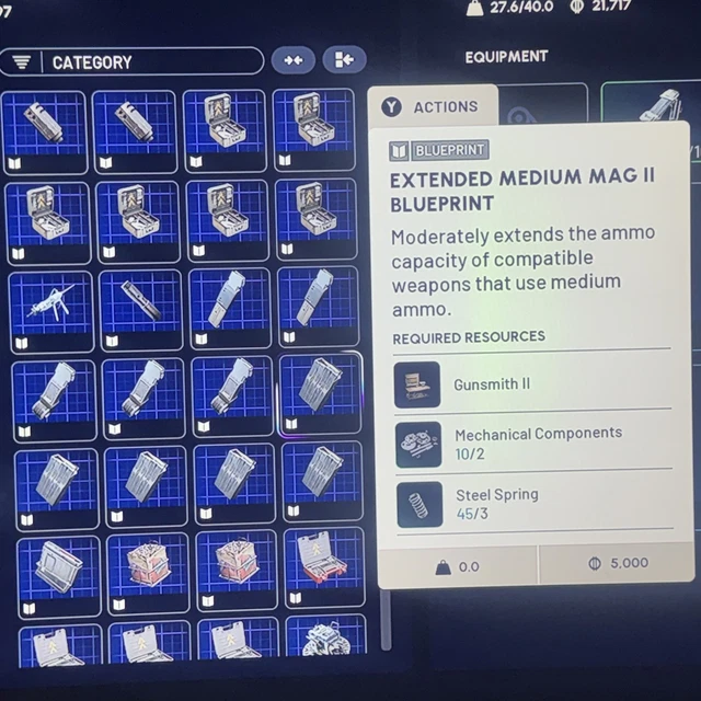 ARC RAIDERS EXTENDED Medium Mag II Blueprint £1.99 - PicClick UK