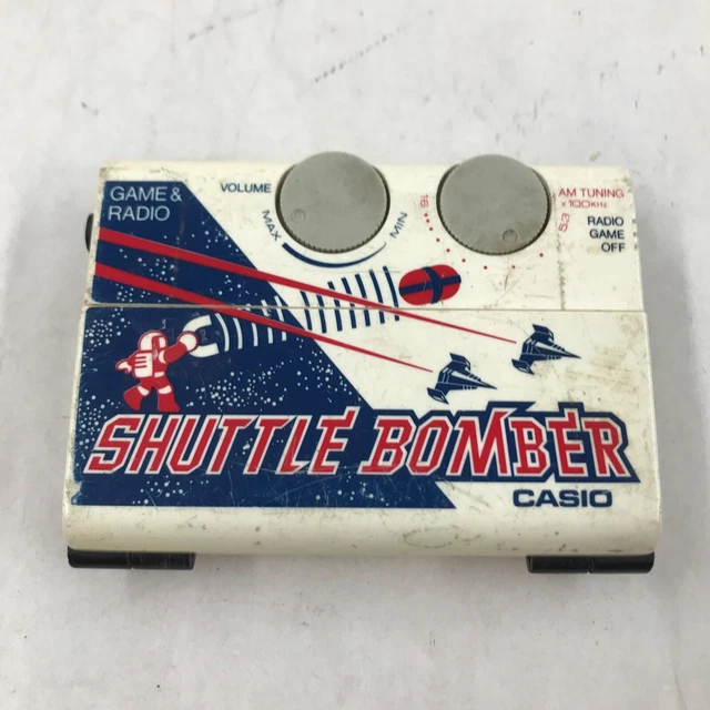 CASIO 1983 CG-70 Shuttle Bomber Electronic Handheld Video LCD Game FOR ...