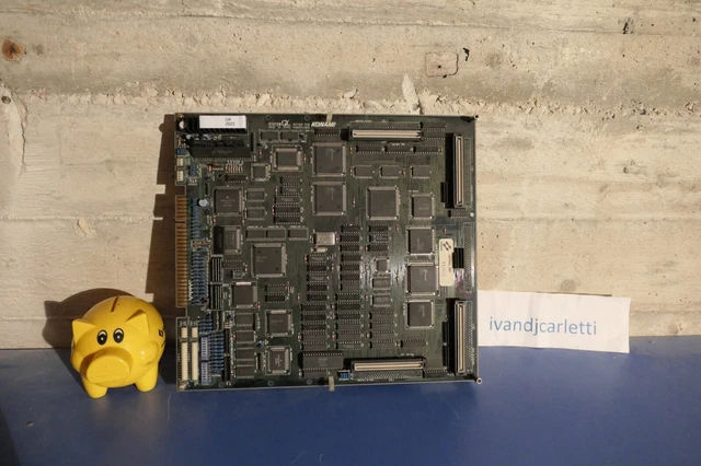 MOTHERBOARD KONAMI GX pcb 100% original jamma works ok arcade ...