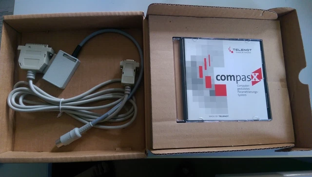 TELENOT COMPAS/COMPAS X Software mit Adaptern Programmierset. Version s ...
