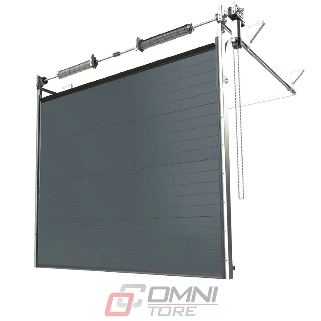INDUSTRIETOR SEKTIONALTOR AUF Maß für Garage Rolltor 3750 x 4000 mm ...