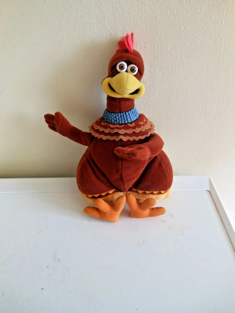 PLAYMATES AARDMAN ANIMATION Dreamworks Chicken Run Bunty Hen Soft Toy 9 ...