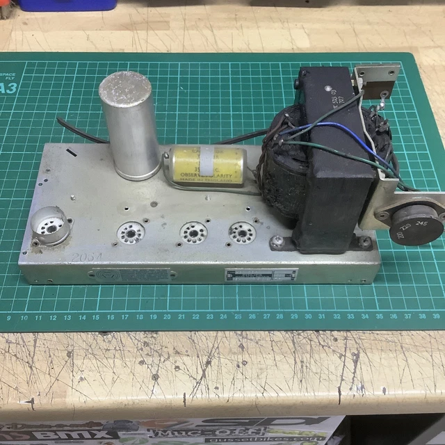 VINTAGE PHILIPS VALVE Amplifier Chassis for Project £19.99 - PicClick UK