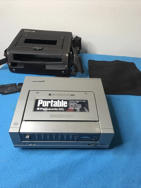 PANASONIC NV-3000-B PORTABLE VHS Video Cassette Recorder £65.00 ...