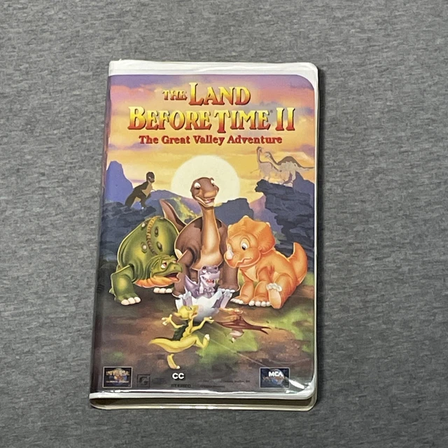 THE LAND BEFORE Time II: The Great Valley Adventure (VHS, 1994 ...