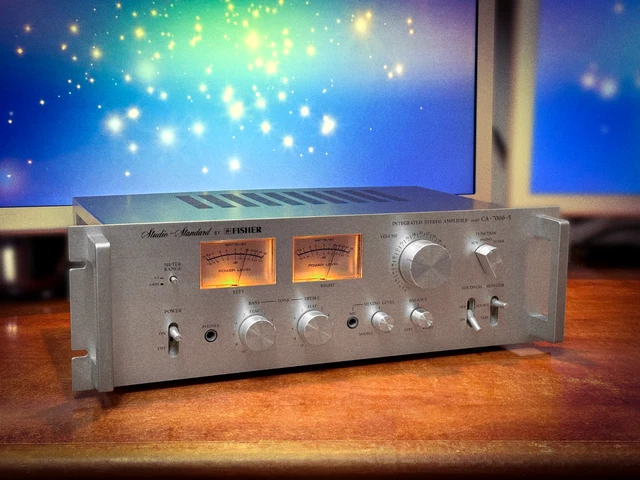 FISHER CA-7000-5 🌈RARE🌈 (1978) Vintage Stereo Integrated Amplifier £1,487.24 - PicClick UK