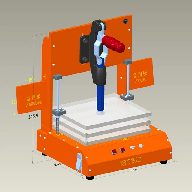UNIVERSAL TEST FRAME PCB Testing Jig PCBA Test Fixture Tool Bakelite ...