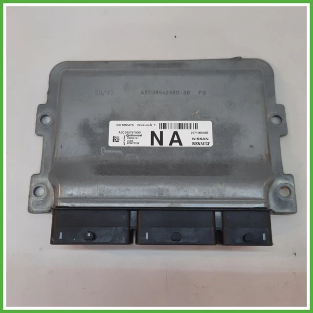 CENTRALINA MOTEUR INJECTION ECU CONTINENTAL A3C0557970001 DACIA SANDERO ...