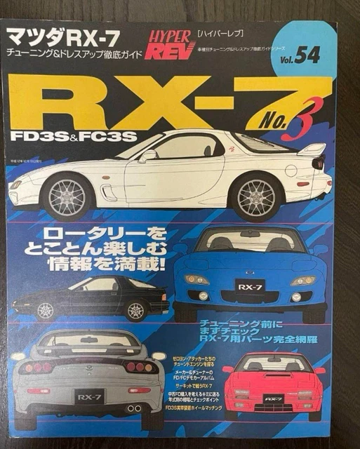 GUIDE DE RÉGLAGE et d'habillage Hyper Rev Vol.54 Mazda RX-7 FD3S du ...