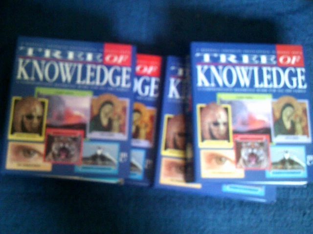 TREE OF KNOWLEDGE Encyclopedia Collection in 4 Binders £24.00 - PicClick UK