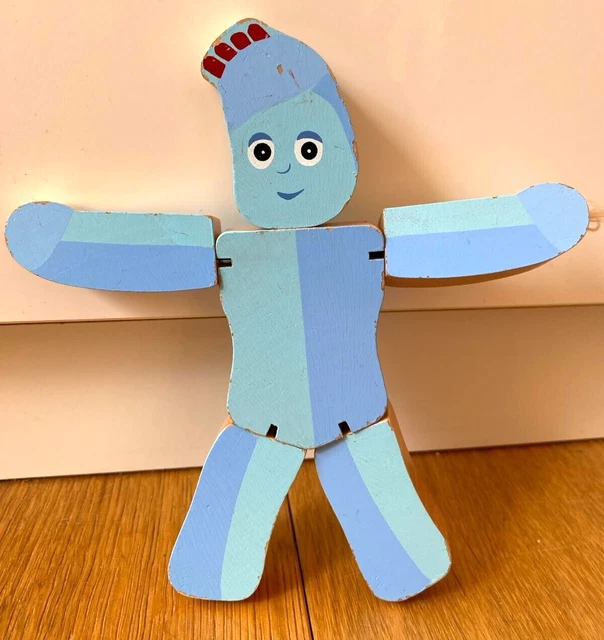 IN THE NIGHT Garden Wooden Jointed Iggle Piggle Figure Children's Toy £ ...
