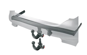 BARRE D'ATTELAGE VERTICALE Westfalia et câblage uniforme 13P pour hache de siège Leon 13-2014 ...