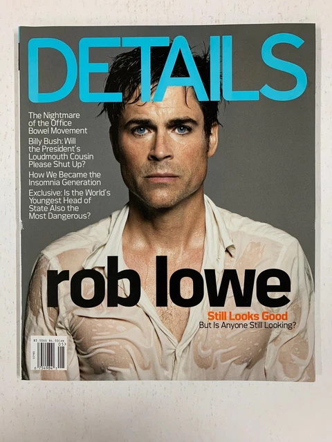 DETAILS MAGAZINE MAY 2004 - Rob Lowe, Billy Bush, Lenny Kravitz EUR 21 ...