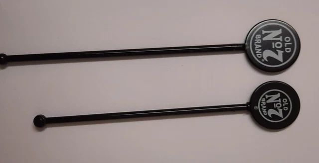 JACK DANIEL S Stirrers Old No7 2 Different, One Double Sided, One ...