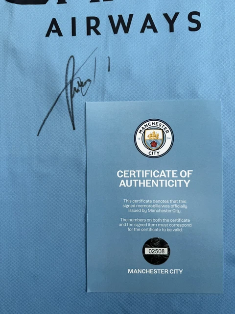 RODRI MATCH OFFICIAL Signed Manchester City 2022-23 CL Final Treble ...