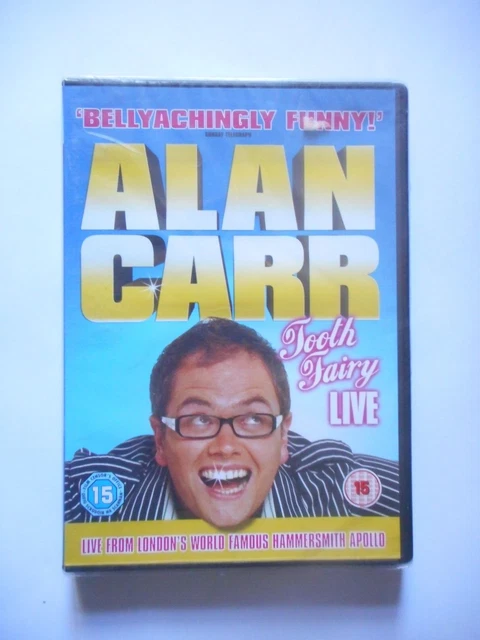 ALAN CARR ~ Tooth Fairy Live ~ Dvd ~ Cert 15 ~ New Sealed In Case EUR 1 ...