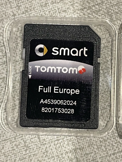 SMART 453 SAT Nav Map 2024/2025 Update Sd Card Europe £31.91 - PicClick UK
