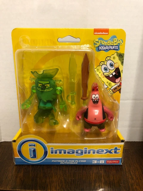 PATRICK FLYING DUTCHMAN Spongebob Squarepants Imaginext Series EUR 50 ...