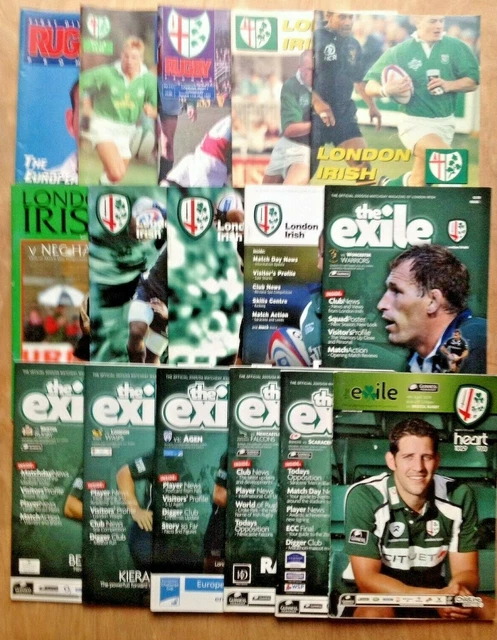 LONDON IRISH RUGBY Programmes 1946 - 2007 £4.99 - PicClick UK