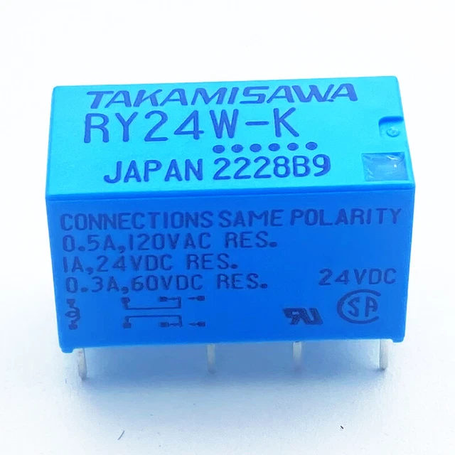 TAKAMISAWA RY24W-K POWER Relay 24VDC 8Pin NEW £3.59 - PicClick UK