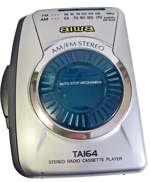 AIWA AM/FM STEREO Radio Cassette Player HS-TA164 Works. $30.00 - PicClick CA