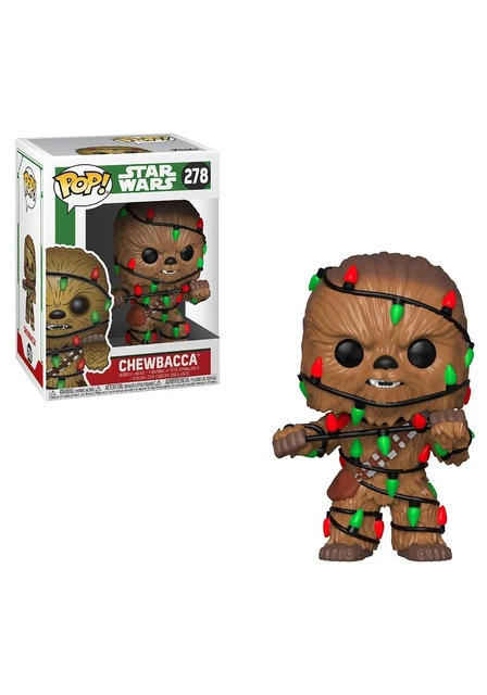 #278 CHEWBACCA CHRISTMAS Holidays Star Wars Funko Pop £20.99 - PicClick UK
