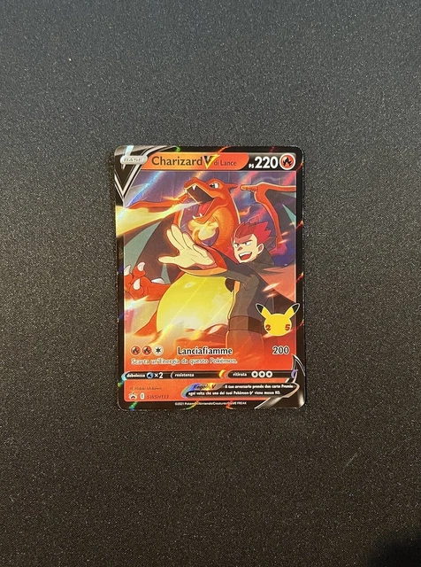 POKEMON - CHARIZARD V DI LANCE ITA - PROMO SWSH133 GRAN FESTA NM Near ... POKEMON - CHARIZARD V DI LANCE ITA - PROMO SWSH133 GRAN FESTA NM Near ...