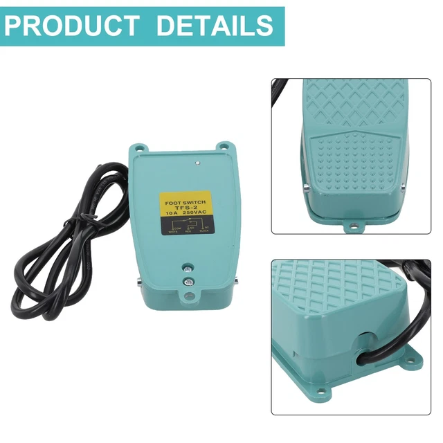 NEW FOOT SWITCH Foot Switch Momentary Foot Switch Momentary Or Latching ...