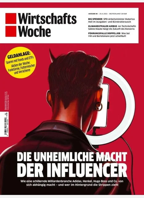 ZEITSCHRIFT WIRTSCHAFTSWOCHE (WIWO) vom 25.11.2022 - Ausgabe 48 48/22 ...