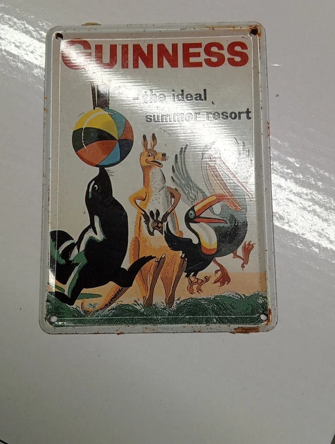 GUINNESS COLLECTABLE TIN Card £1.75 - PicClick UK