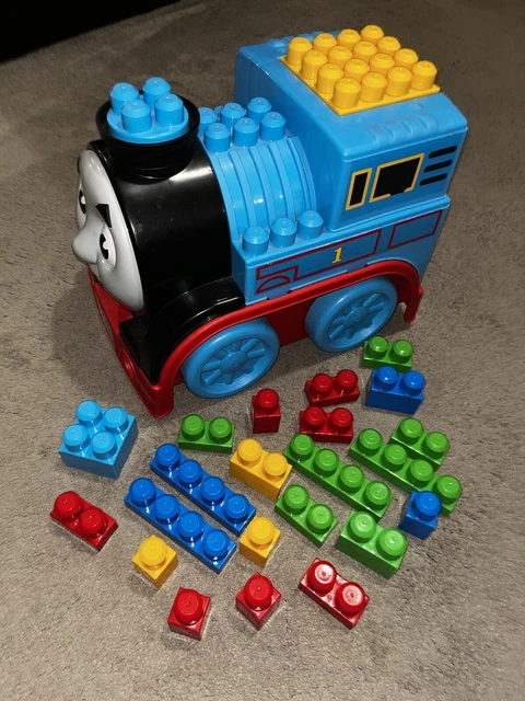 THOMAS THE TANK engine Mega Blocks Storage toy & Blocks £25.00 ...