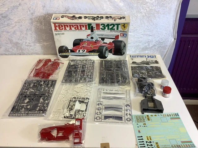 TAMIYA 1/12 FERRARI 312T F1 Racing Car Plastic Model Kit Big Scale ...