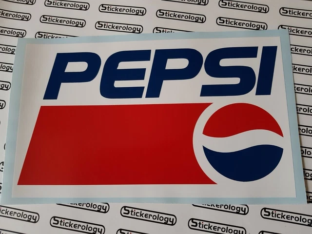 PEPSI STICKER SIGN Multi Size Listing £2.20 - PicClick UK