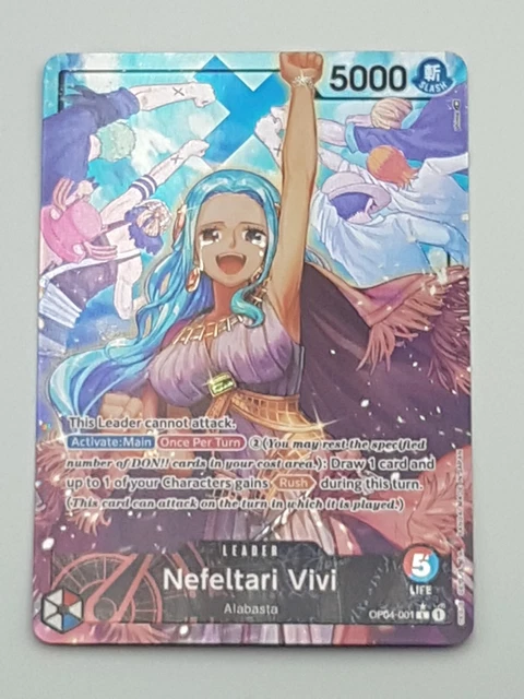 ONE PIECE TCG Einzelkarte Nefeltari Vivi AA Kingdoms of Intrigue NM Holo EUR 299,99 - PicClick DE