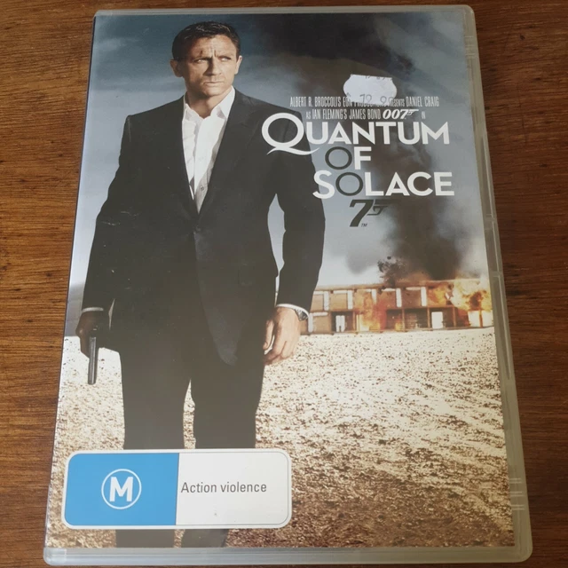 QUANTUM OF SOLACE DVD R4 Like New! FREE POST £5.76 - PicClick UK