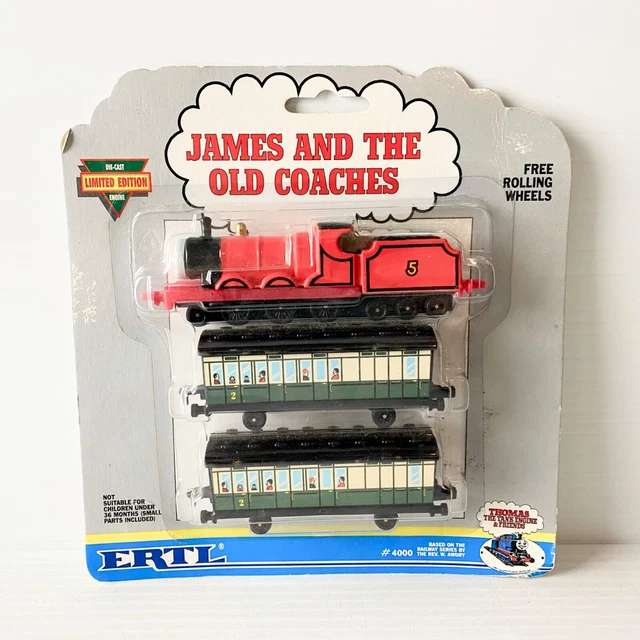 ERTL THOMAS THE Tank Engine & Friends - James And The Old Coaches ...