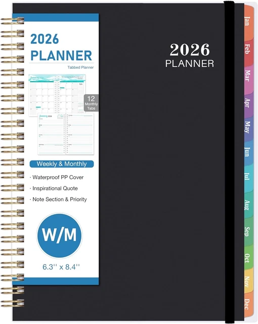 2026 PLANNER - JAN. 2026 -DEC. 2026, 2026 Daily Weekly and Monthly ...