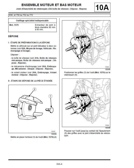 MANUEL ATELIER ENTRETIEN Réparation Technique Maintenance Renault Clio 3 - Fr EUR 25,00 ...