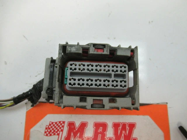 ENGINE COMPUTER WIRE PLUG CONNECTOR PIGTAIL GREY ECM Powertrain Control ...