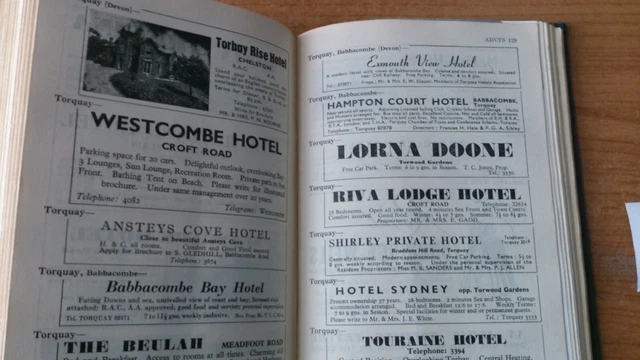 RAC ROYAL AUTOMOBILE Club Member Handbook 1956 Vintage Old Maps Guide ...