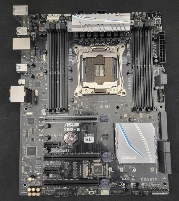 ASUS X99-E INTEL Lga 2011-3 Ddr4 Usb-C Motherboard *Tested* (2) £99.95 ...