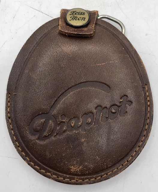 ZEISS IKON DIAPHOT Extinction Meter Light Exposure with Leather Case ...