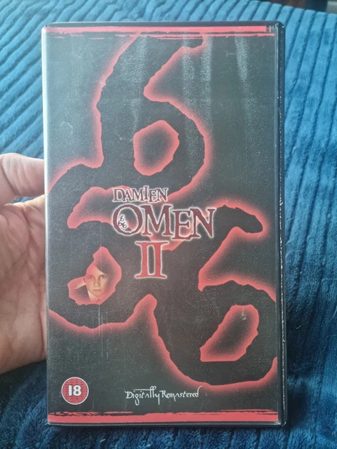DAMIEN OMEN 2 VHS Fox Home Video Cult Horror Film £2.00 - PicClick UK