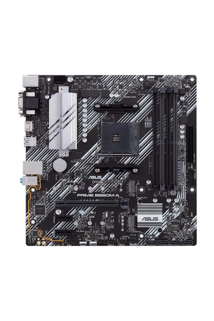 ASUS AMD B550 (Ryzen AM4) micro ATX motherboard with dual M.2, PCIe 4.0 ...